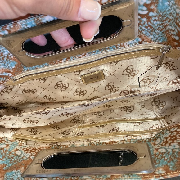 Guess | Bags | Beautiful Satin Rhinestone Cross Body Purse | Poshmark